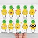 Pineapple Clipart, Cute Pineapples, Kawaii Clipart, Summer Clipart ...
