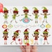 Christmas Clipart, Elves Clipart, Elf Svg, Santa's Workshop Digital ...