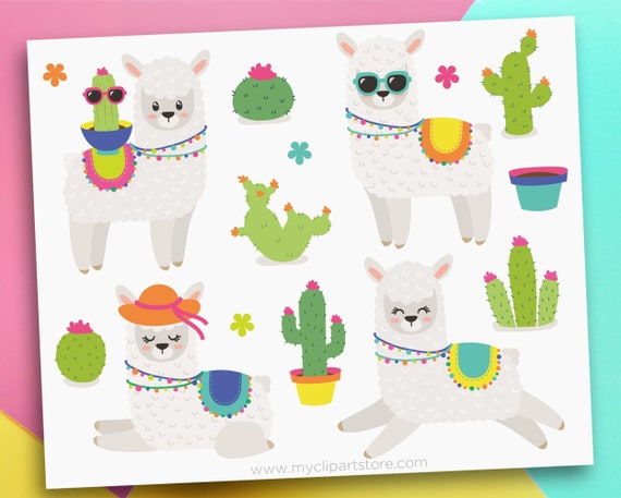 Alpaca Clip Art