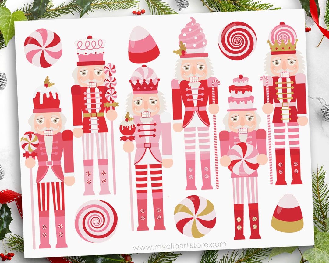 Candy Nutcracker Clipart, Christmas Clipart, Nutcracker Ballet, Sweets ...