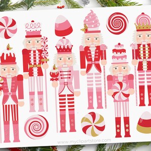 Candy Nutcracker Clipart, Christmas Clipart, Nutcracker Ballet, Sweets ...