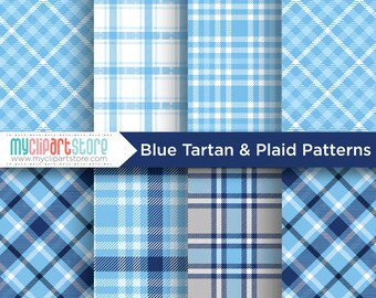 Baby Blue Plaid | Etsy