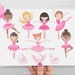 Cute Ballerinas Clipart, Ballerinas and Swans, Ballet Shoes, Tutu ...
