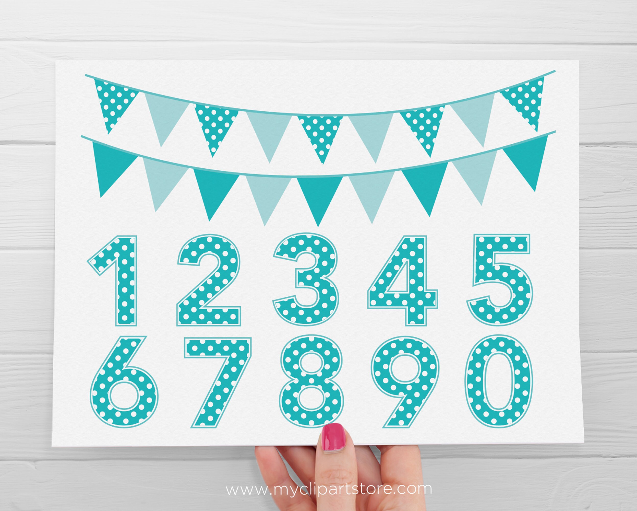 Polkadot Numbers, Candy Land, Polka Dots, Boy or Girl Birthday, Dotted ...