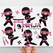 Ninja Girls Clipart: Martial Arts SVG, PNG, EPS (digital Download) - Etsy