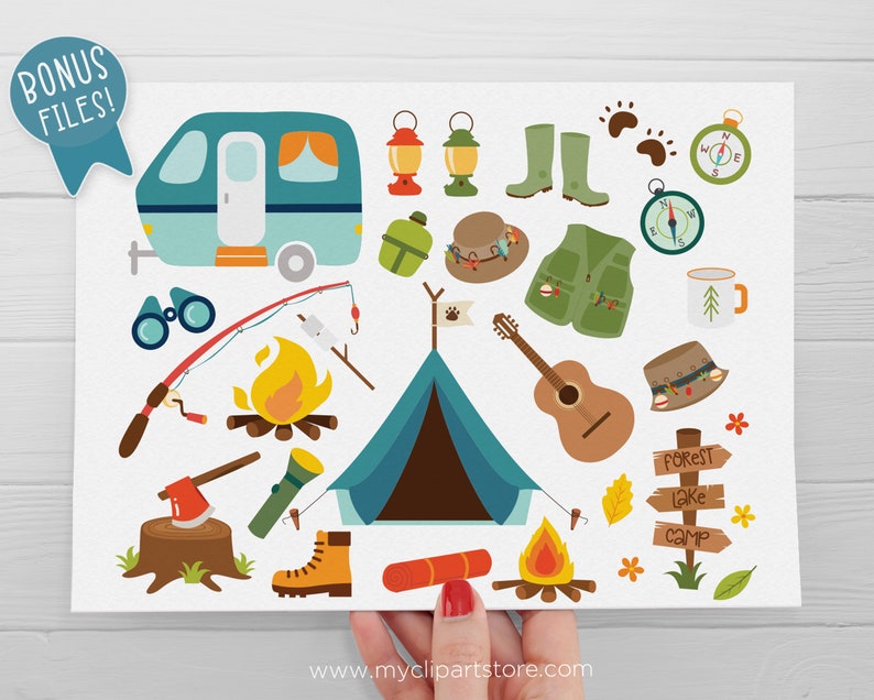 Fishing Clipart Bundle: Father's Day Fisherman, Father and Son, the ...
