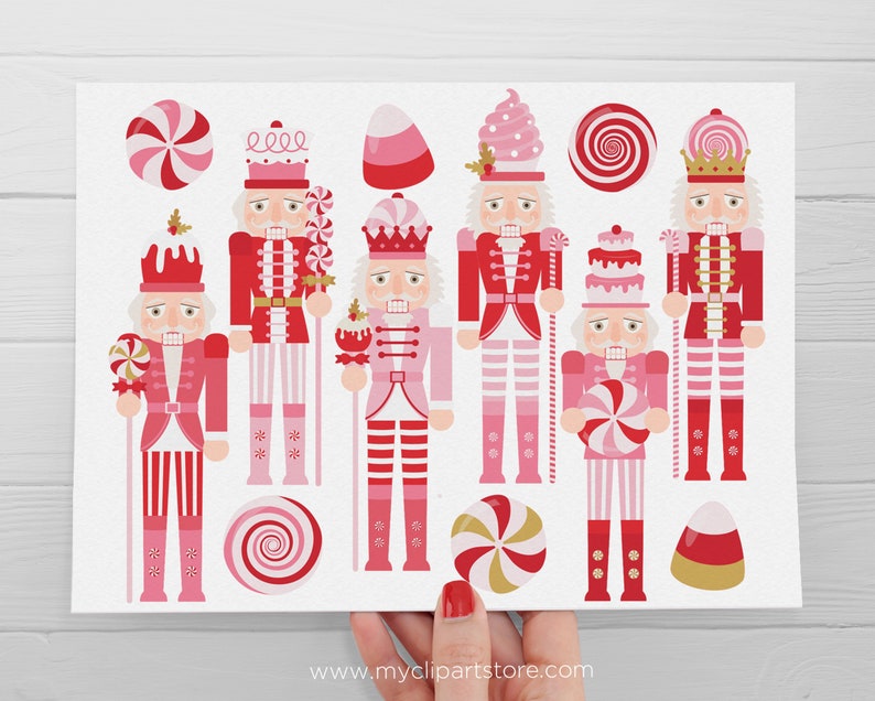 Candy Nutcracker Clipart, Christmas Clipart, Nutcracker Ballet, Sweets ...