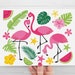 Flamingo Svg, Beach Clipart, Tropical Plants, Summer Clipart ...