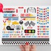 Vintage Racing Car Clipart: Formula 1 Race, 2 Fast, Fast 1, Boy ...