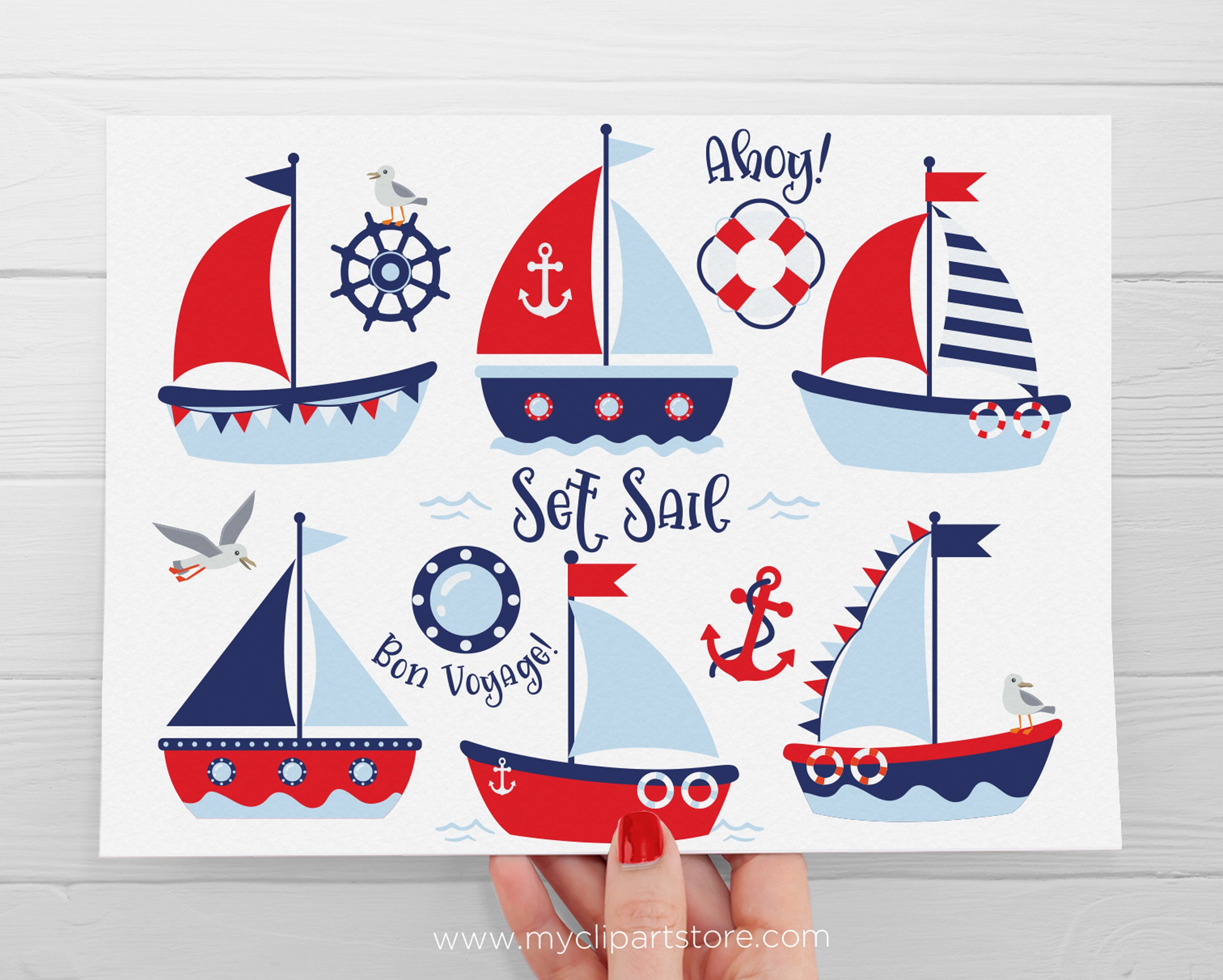 Sailboat Clipart