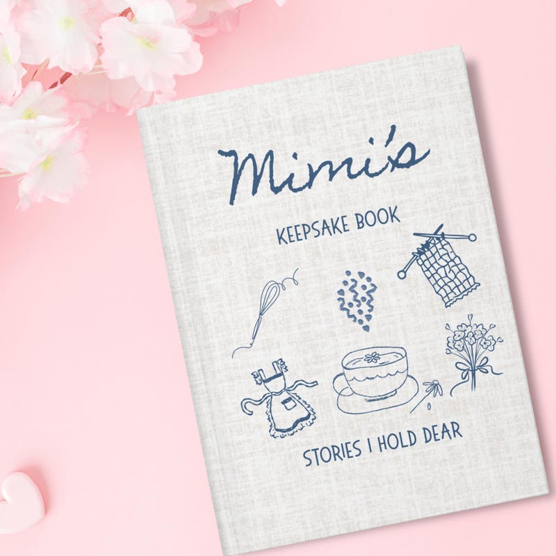 Grandmas Doodle Notebook - Etsy