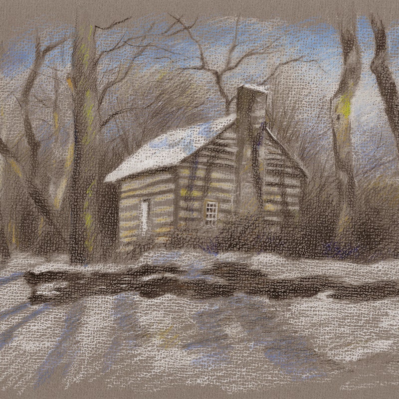 Colored Pencil House - Etsy