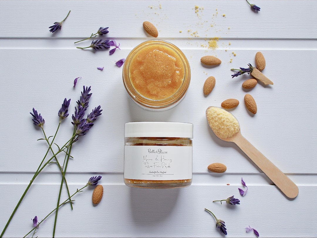 Masa & Honey Tallow Face Polish- Turmeric Infused- Sensitive Skin ...
