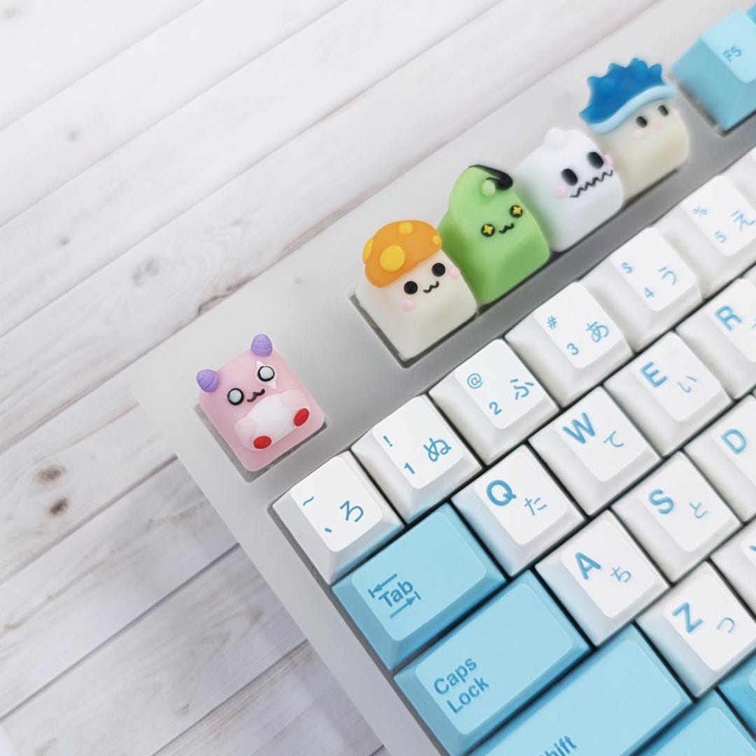 Hand Sculpted Maplestory Inspired Keycaps - Etsy