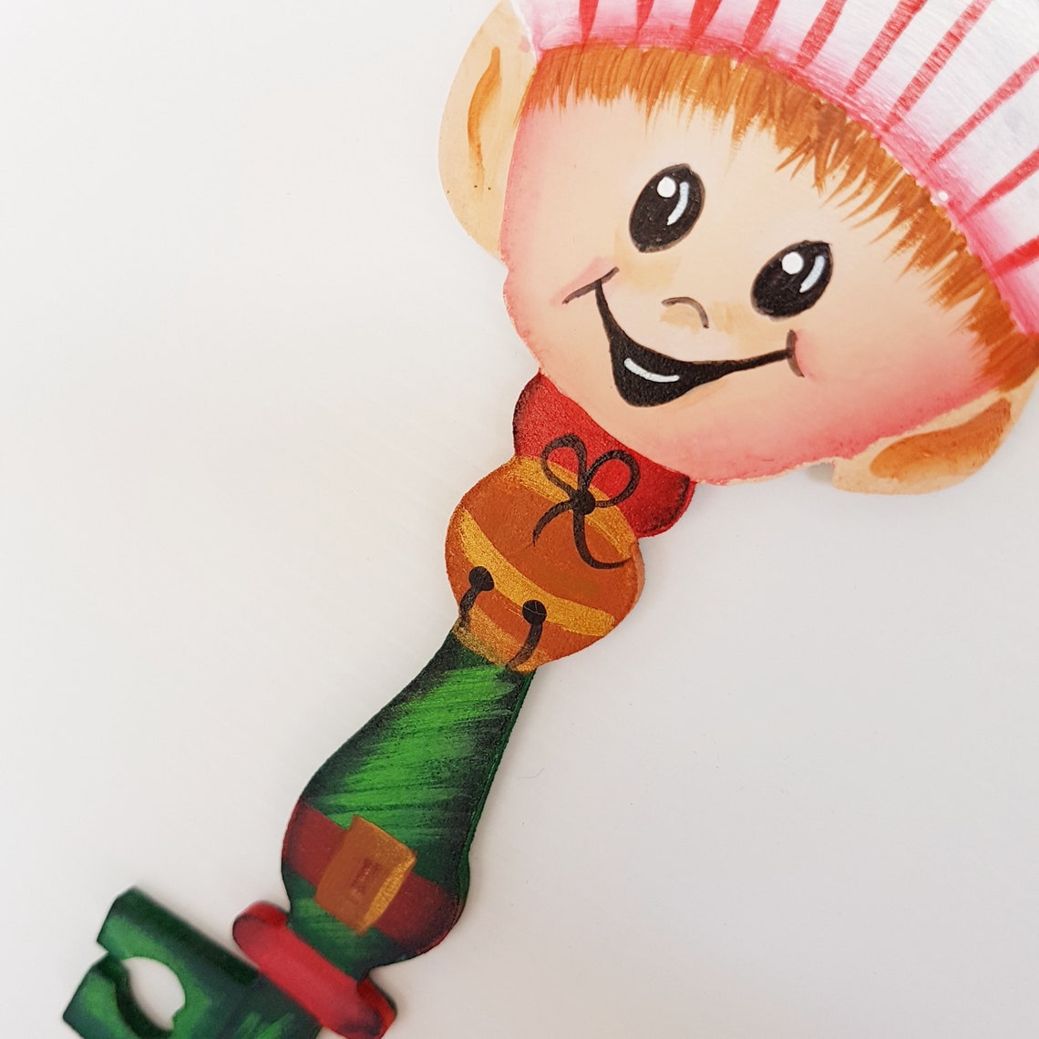 Elf Accessory Handmade Wooden Magic Key for Christmas Tree - Etsy