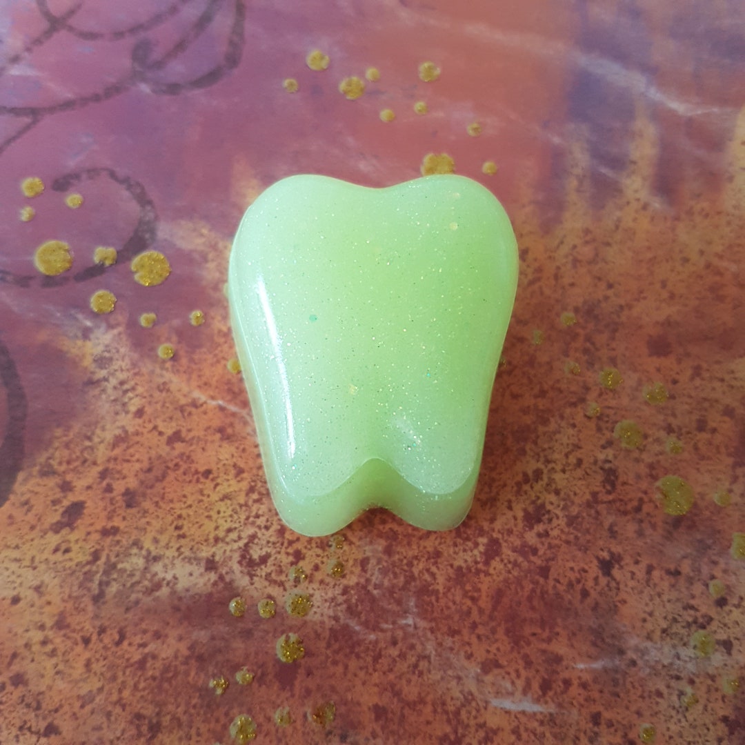 Lime Green Tooth Fairy Box, First Lost Tooth Gift, Tooth Keepsake ...