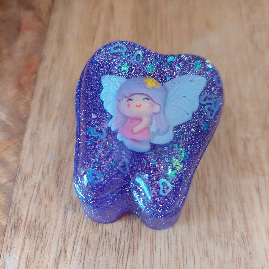 Tooth Fairy Box for First Lost Tooth, Dental Keepsake for First Visit ...