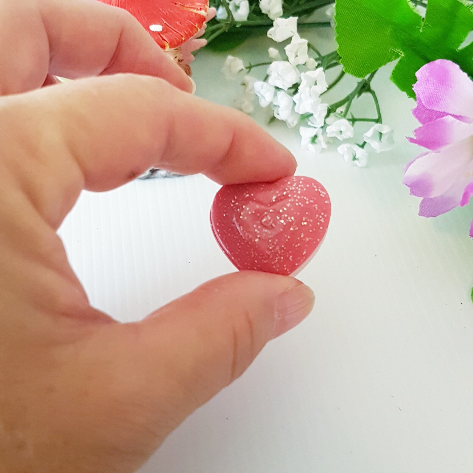 Miniature Heart Box Small Package Resin Dollhouse Accessory | Etsy