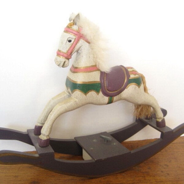 Wood Rocking Horse - Etsy