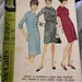 Vintage Mccall's 8367 Sewing Pattern, Dress in Women's Sizes & Misses ...