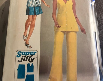 Simplicity 8830 Pattern for Misses' Super Jiffy Mini Skirt, Overblouse ...