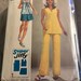 Vintage Simplicity 8830 Sewing Pattern, Misses' Super-jiffy Mini-skirt ...