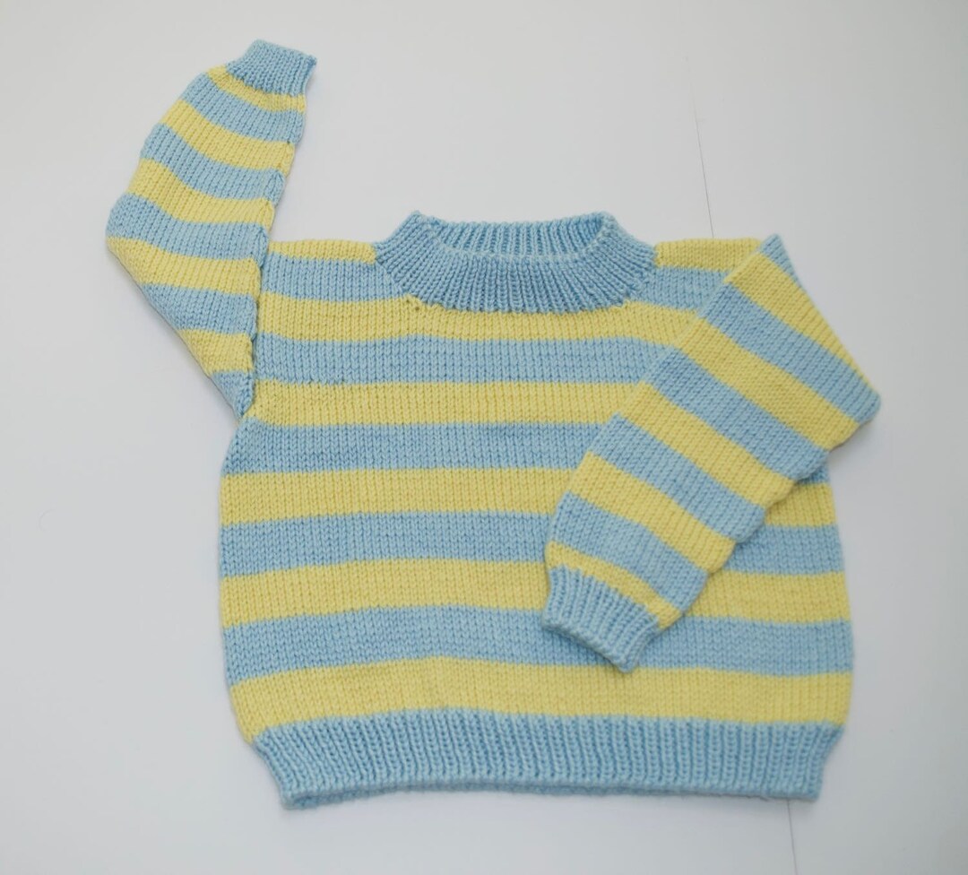Girls Striped Sweater Girls yellow Sweater Toddler Sweater - Etsy.de