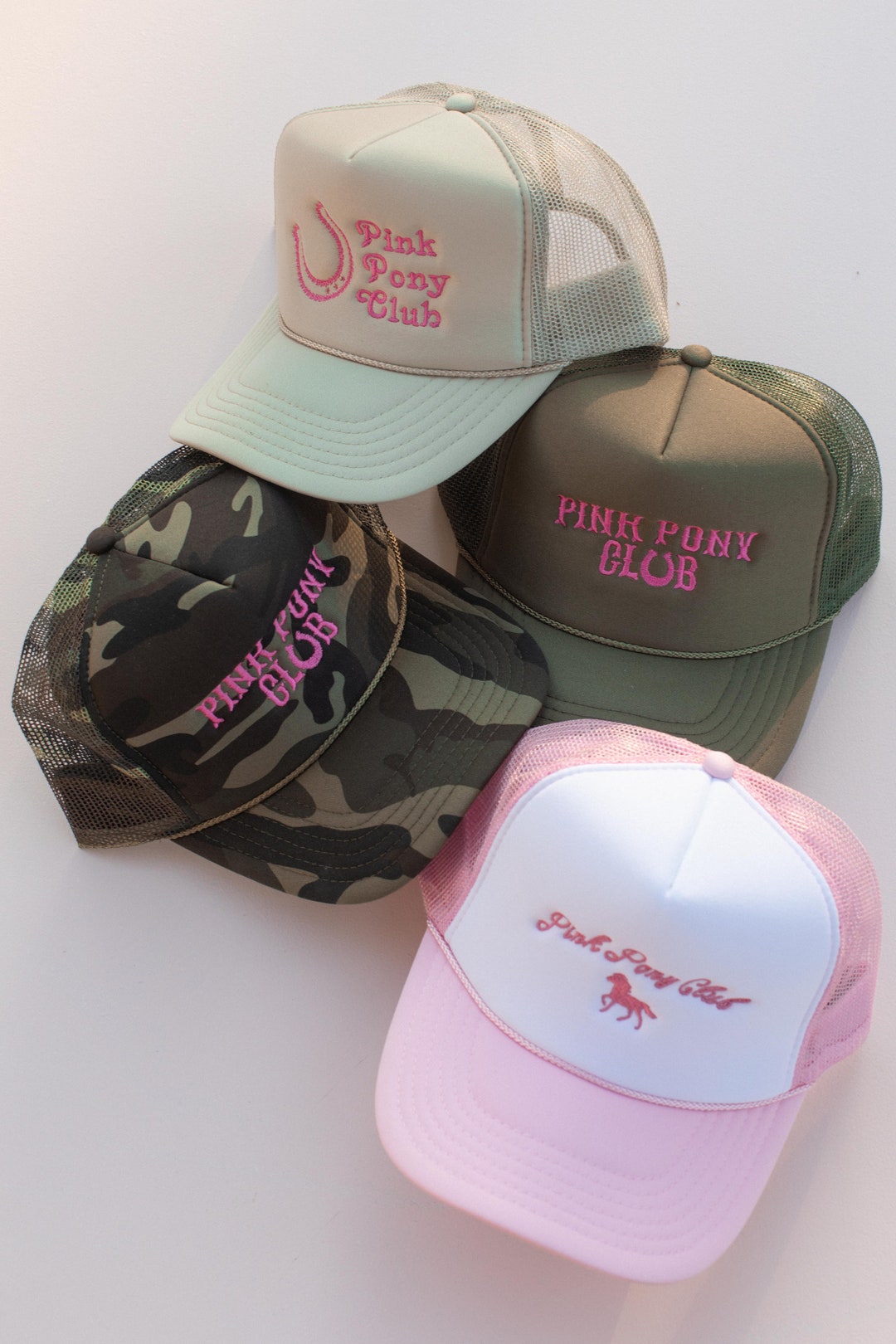 Embroidery Chappell Roan Pink Pony Club Trucker Hat Midwest Princess - Etsy