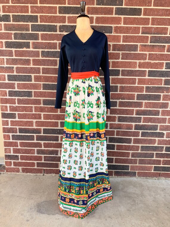 70s maxi dresses - Gem
