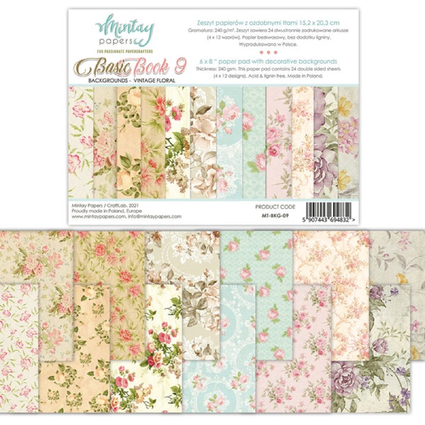 Floral Cardstock - Etsy