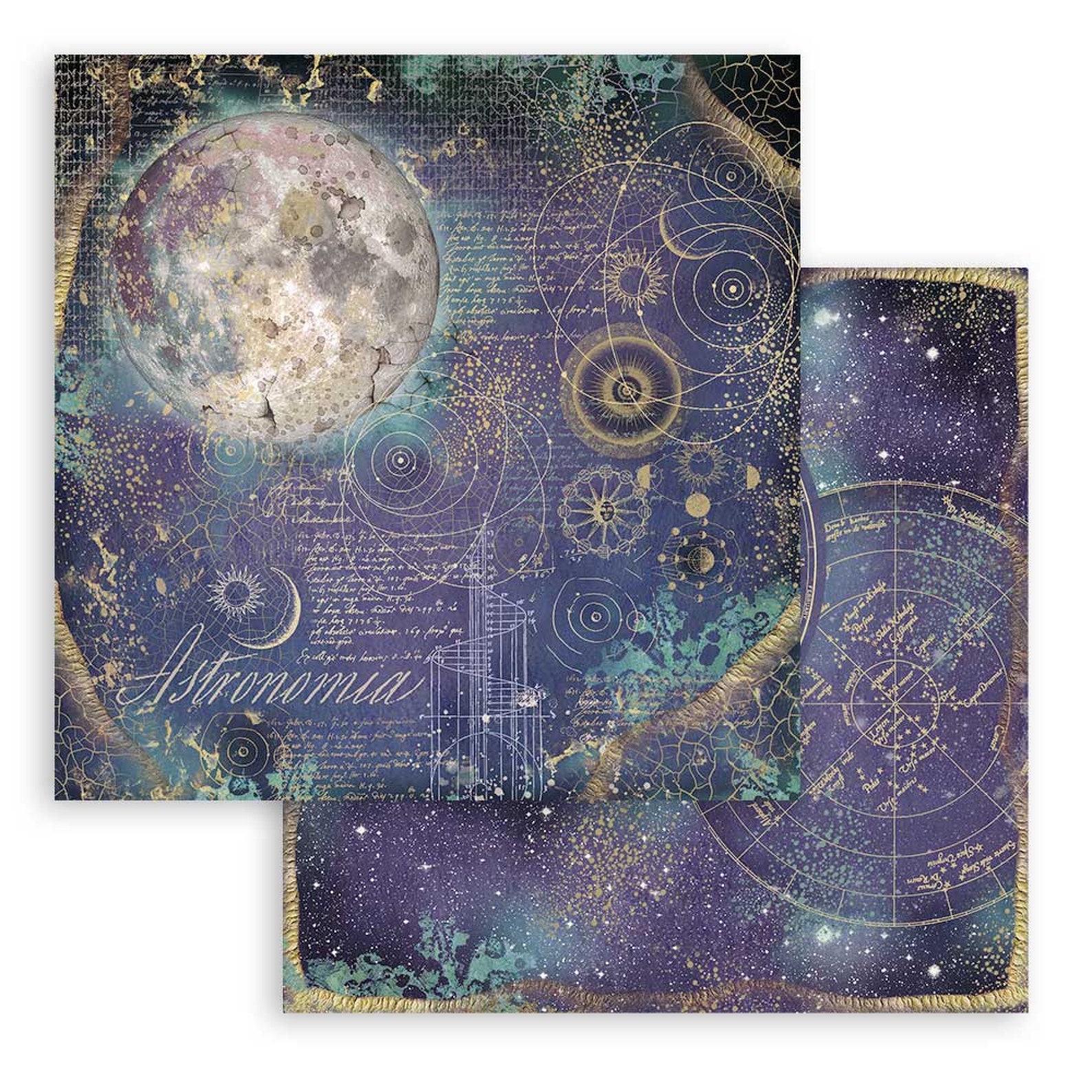 Stamperia Cosmos Infinity 12 X 12 Scrapbooking - Etsy