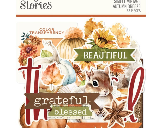 Graphic 45 Autumn Greetings Chipboard Tags & Frames,craft Supplies,card ...