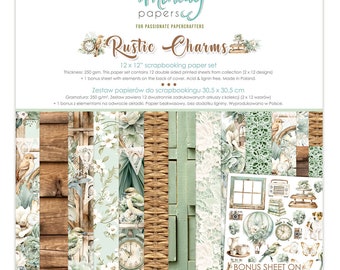 Mintay Beauty in Bloom 12 X 12 Scrapbooking Paper Set,garden Paper,card ...
