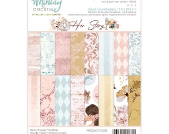 Mintay Garage 6 X 8 Paper Pad ,background Paper,patterns Paper,card ...