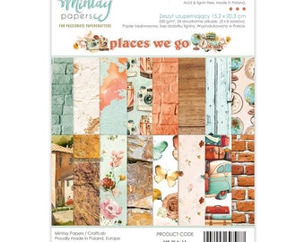 Mintay Garage 6 X 8 Paper Pad ,background Paper,patterns Paper,card ...