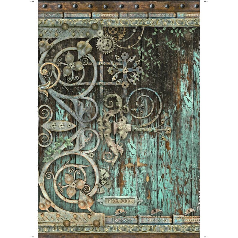 Stamperia Magic Forest A4 Rice Paper Scrapbooking - Etsy