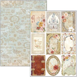 Ciao Bella Reign of Grace A4 Scrapbooking Paper Set Craft Supplies ...