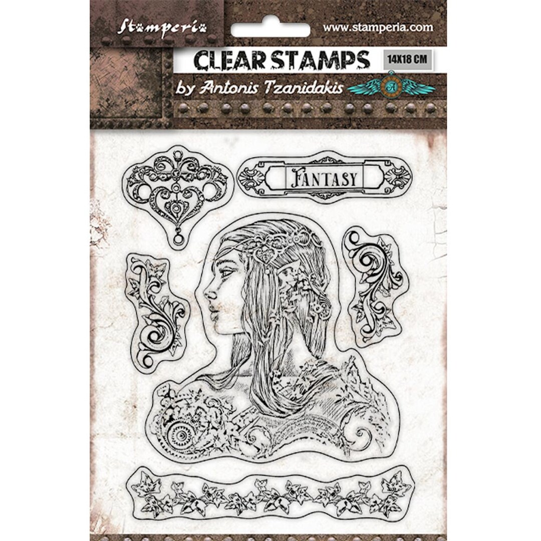 Stamperia Magic Forest Stamp ,craft Supplies,card Making,scrapbooking ...