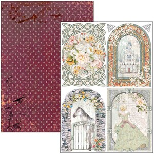 Ciao Bella Reign of Grace A4 Scrapbooking Paper Set Craft Supplies ...