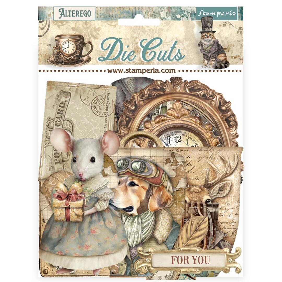 Stamperia Alterego Assorted Die Cuts ,craft Supplies,card Making ...
