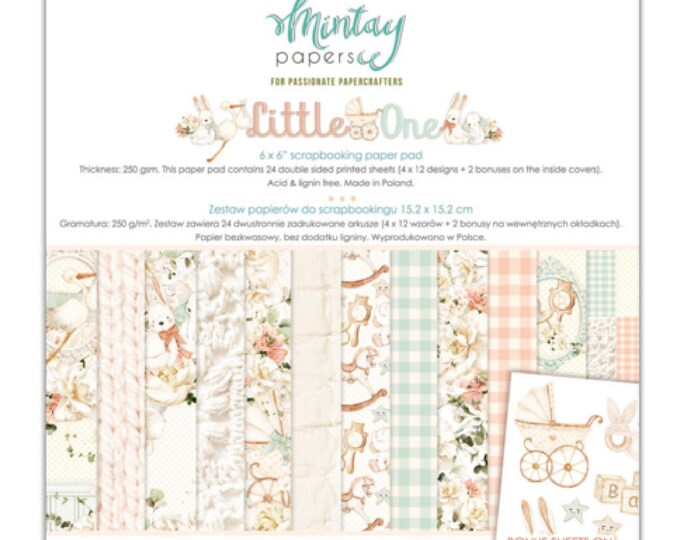 Mintay Garage 6" X 8" Paper Pad ,background Paper,patterns Paper,card ...