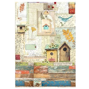 Stamperia Garden A4 Rice Paper,craft Supplies,card Making,scrapbooking ...