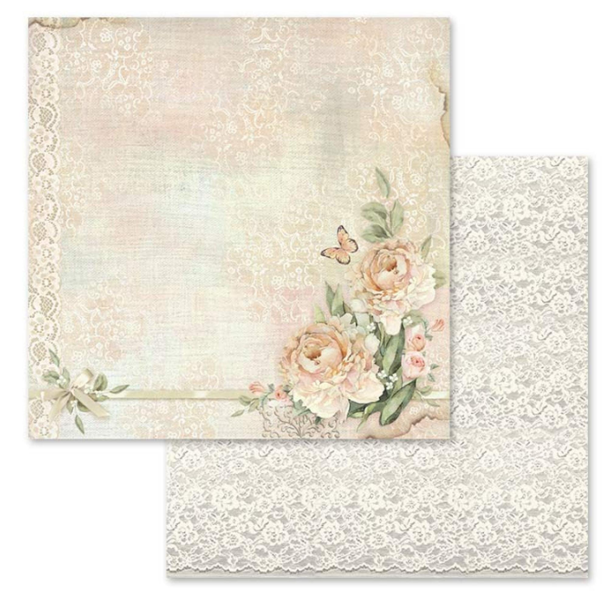 Stamperia Ceremony 12" X 12" Paper Pad 10 Pc Double Side ,craft ...