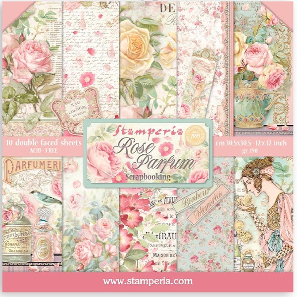 Scrapbooking Rose - Etsy
