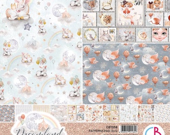 Wolf Arctic Antarctic Rice Paper A4 by Stamperia collagecard - Etsy