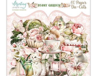 Mintay White Christmas Ephemera ,card Making,craft Supplies,collage ...