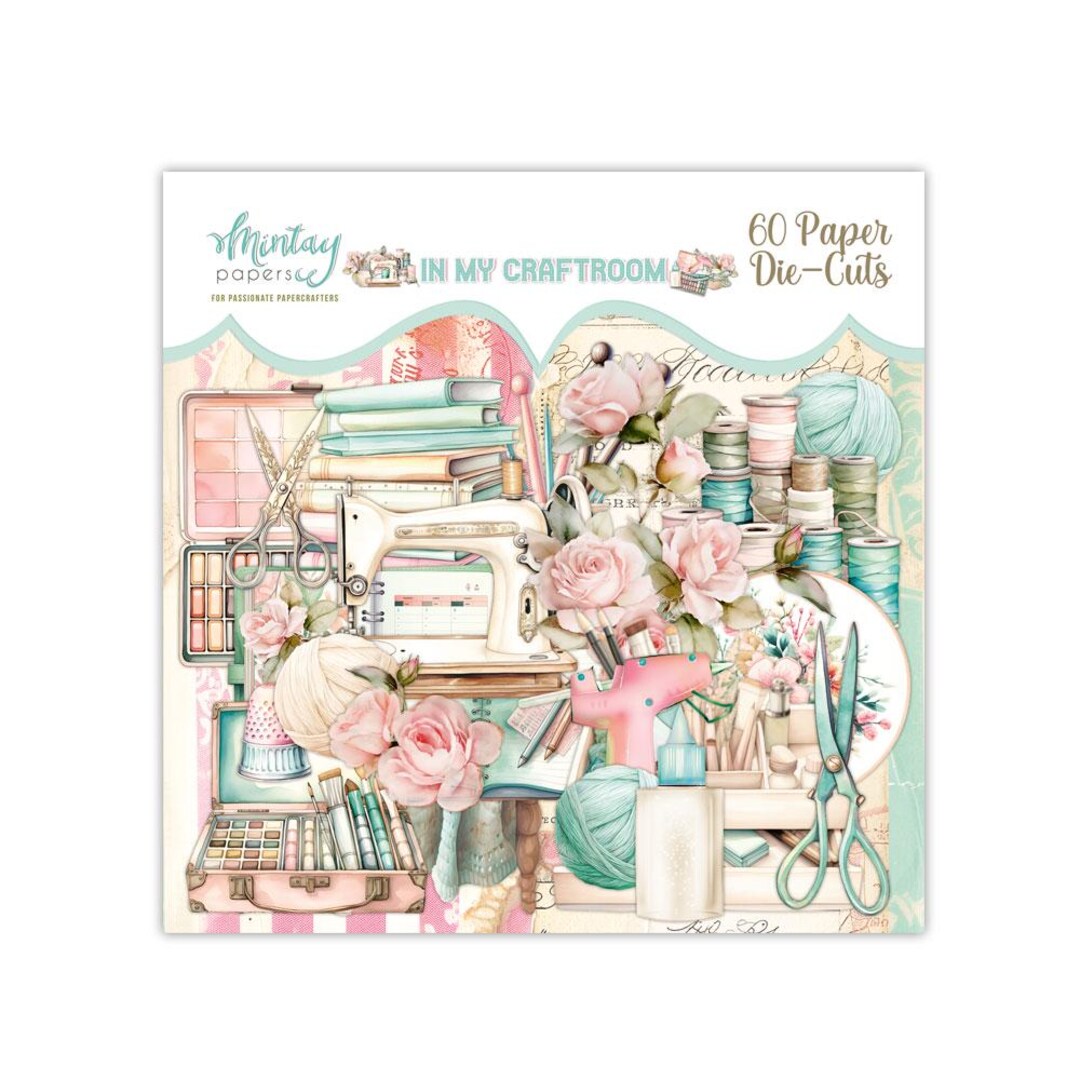 Mintay in My Craftroom Ephemera ,card Making,craft Supplies,scrapbook ...