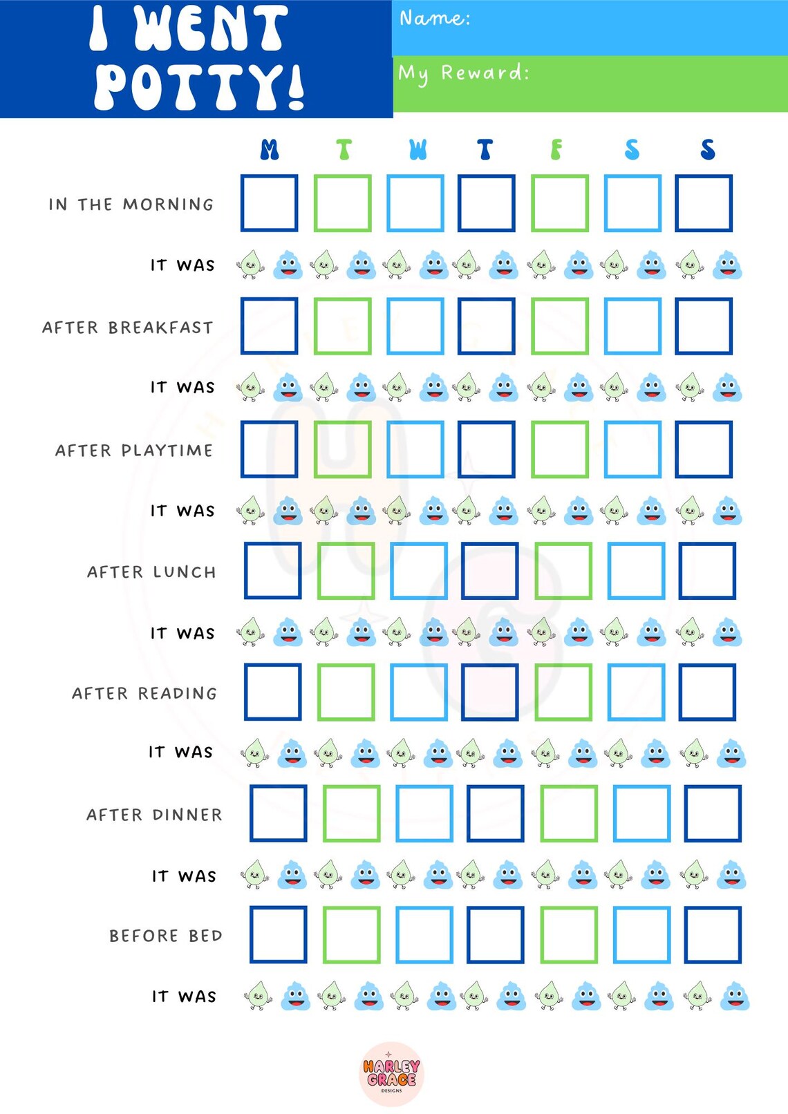 Potty Training Tracker, Potty Training Help, Potty Training Journal ...