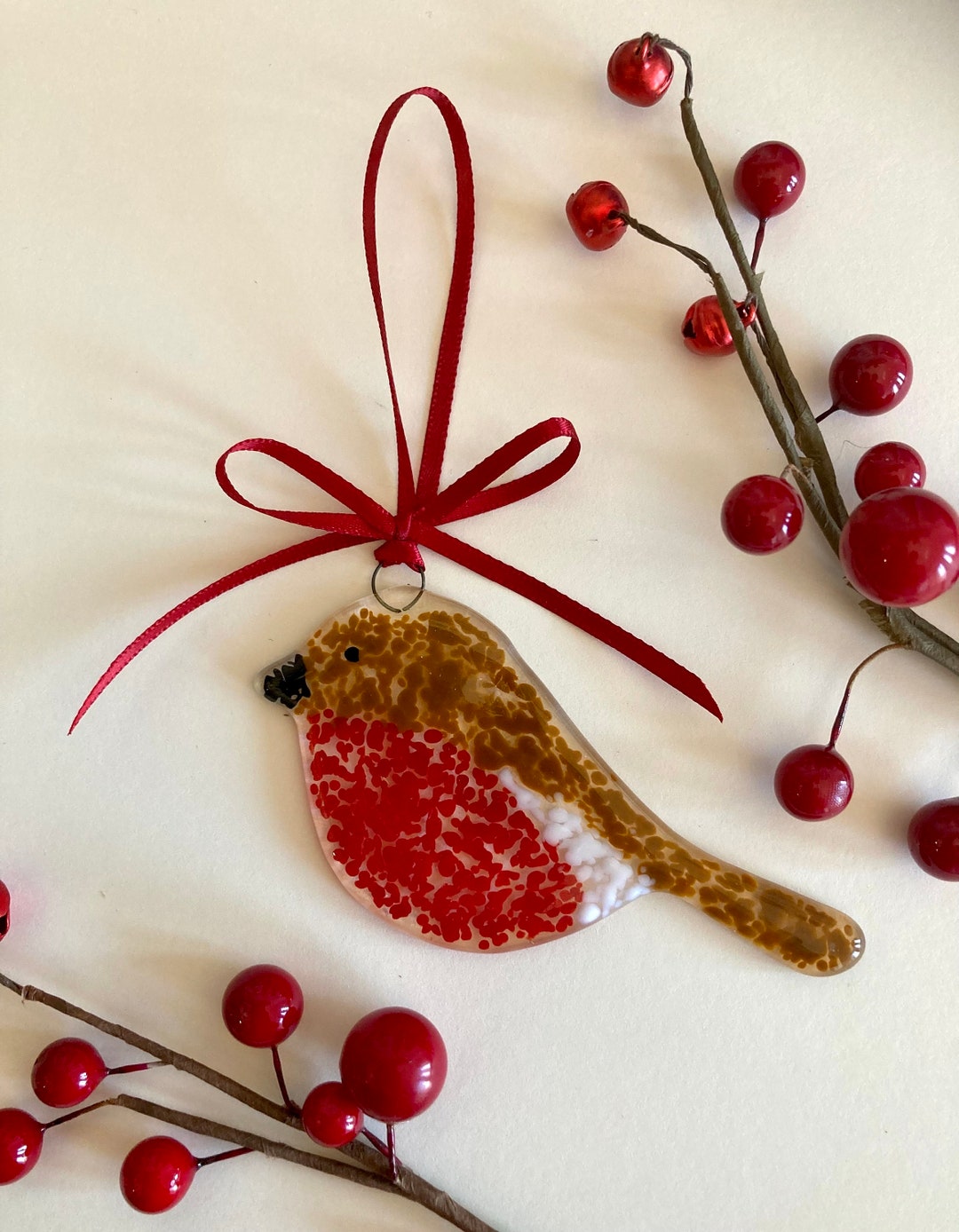 Fused Glass Robin Kit - Make It Yourself! - Etsy