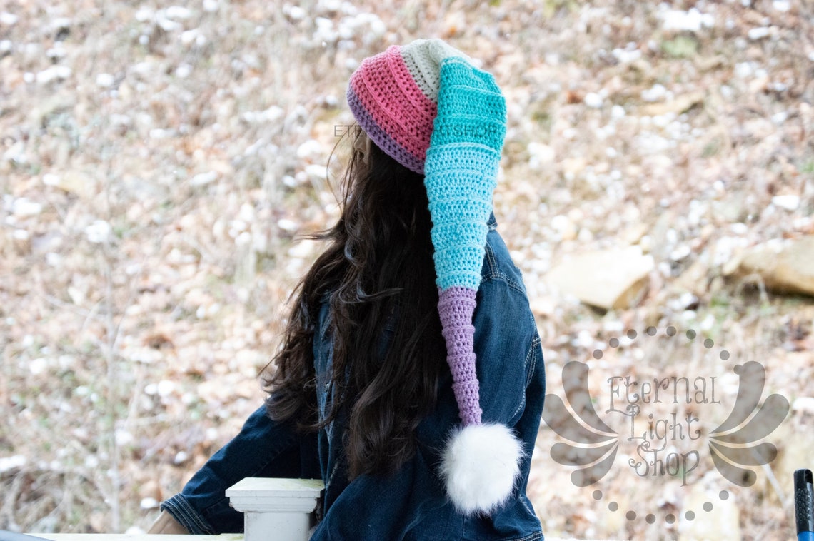 ALL SIZES Long Stocking Hat - Etsy